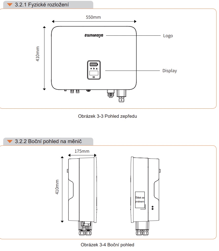 GreenDrop e-shop | 10kW Sunways STH-10KTL-HT three-phase hybrid inverter